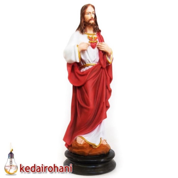 Jual Fiberglass Kudus 30 cm Hati Yesus Hiasan Dijual Patung Rohani ...