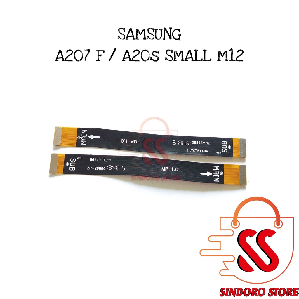Jual Flexible Ui Samsung A207f A20s Small M12 Main Board Fleksibel Tengah Mainboard | Shopee ...