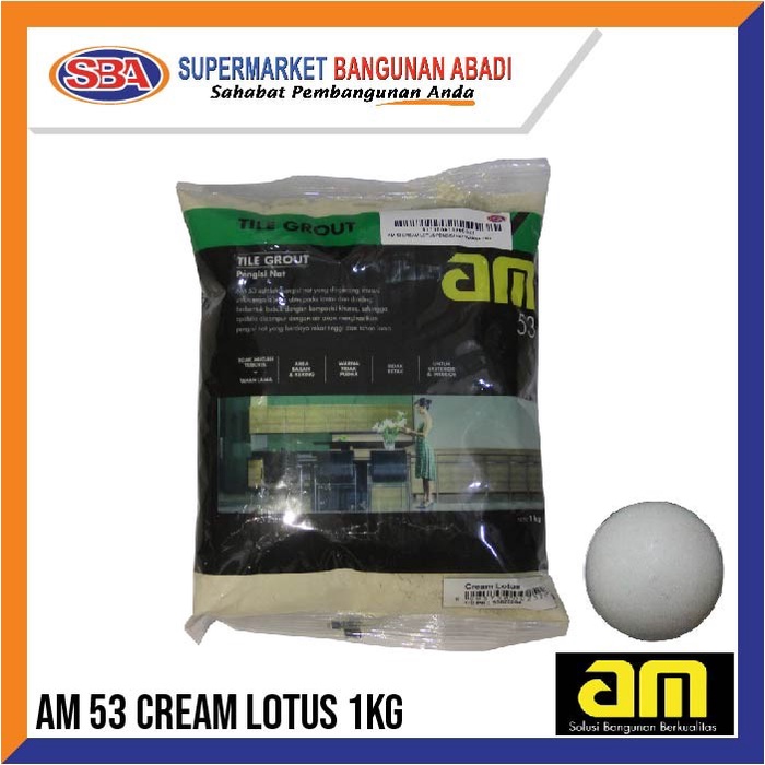 Jual NAT AM 53 CREAM LOTUS PENGISI NAT 1KG | Shopee Indonesia