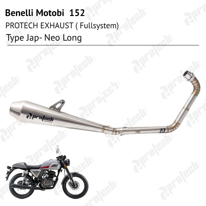 Jual Knalpot Protech Exhaust Benelli Motobi Keeway Cafe Racer 152 ...