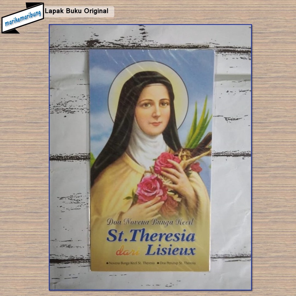 Jual Lembar Doa Novena Bunga Kecil St. Theresia dari Lisieux | Shopee ...