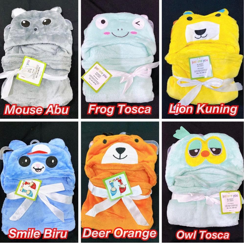 Jual (TERBARU) Selimut Topi Double Fleece Baby Boy & Girl Murah CBKS HK ...
