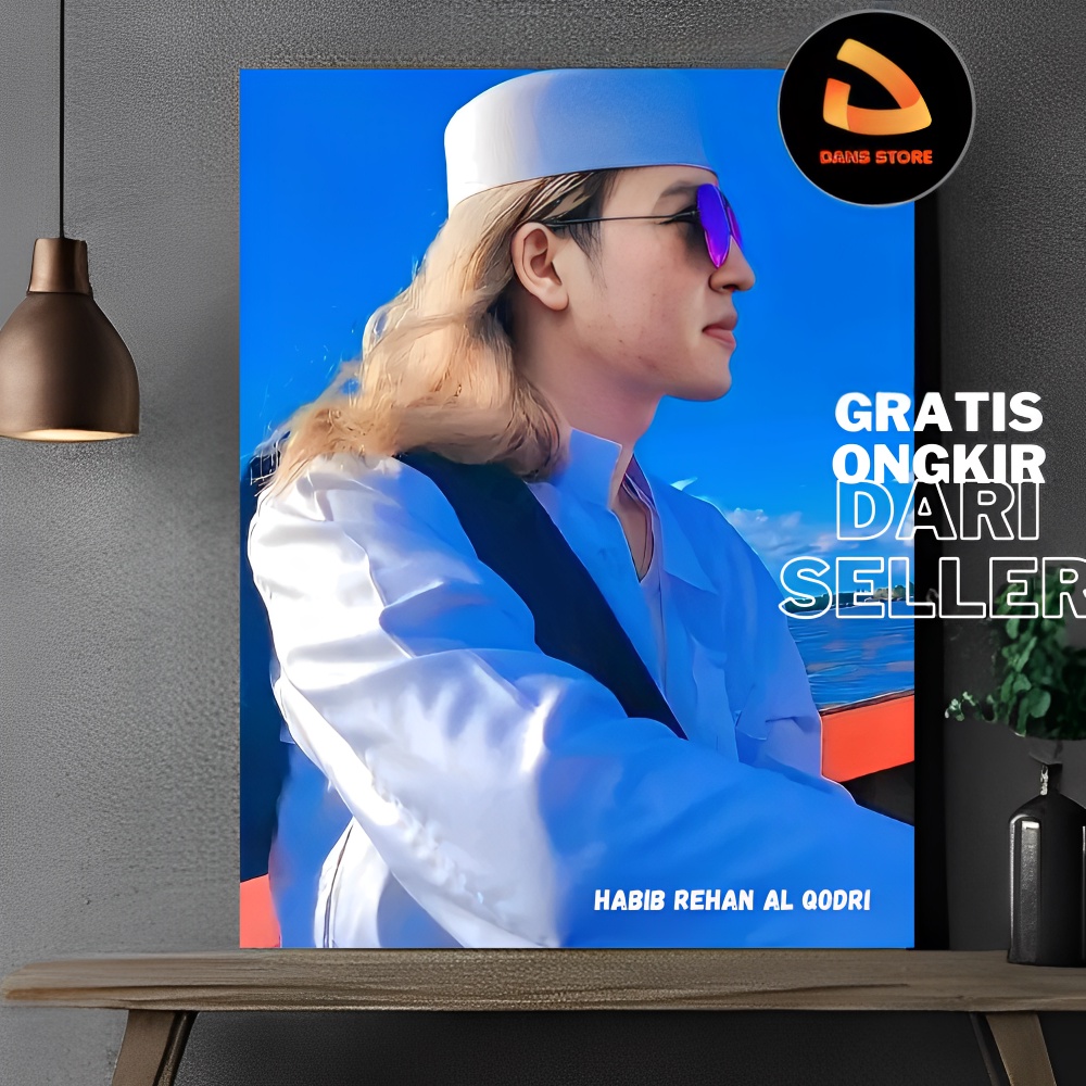 Jual Habib Rehan Al Qodri Poster Habib Poster Kyai Poster Ulama Hiasan ...