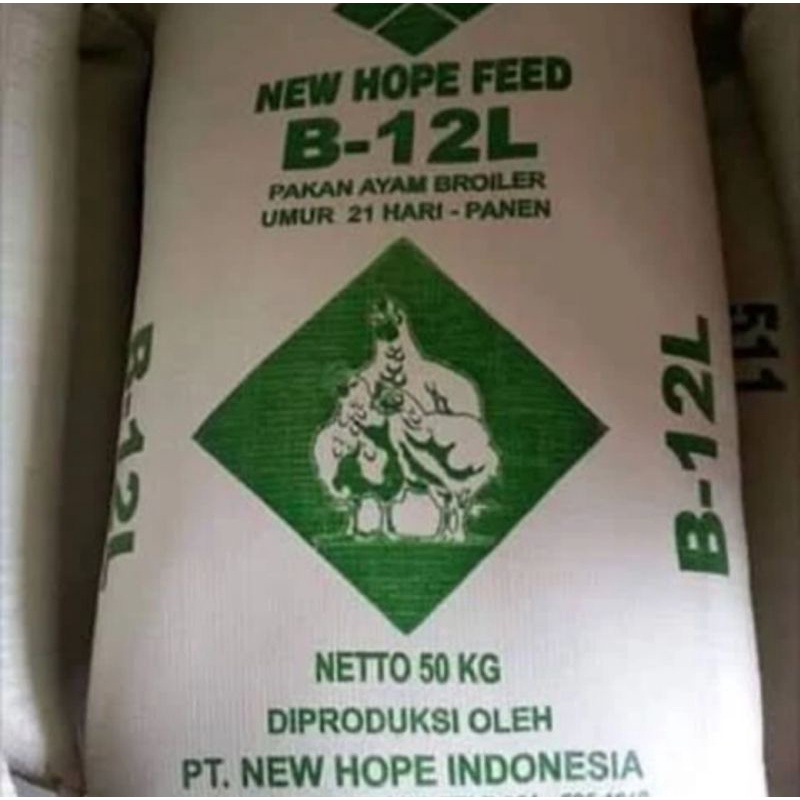Jual Pakan Ayam Buras Dewasa B12L New Hope 50 Kg | Shopee Indonesia