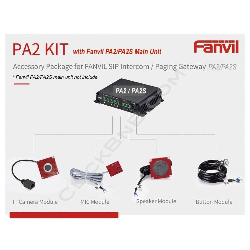 Jual Fanvil PA2-KIT - Accessory module for Fanvil PA2 SIP Paging ...