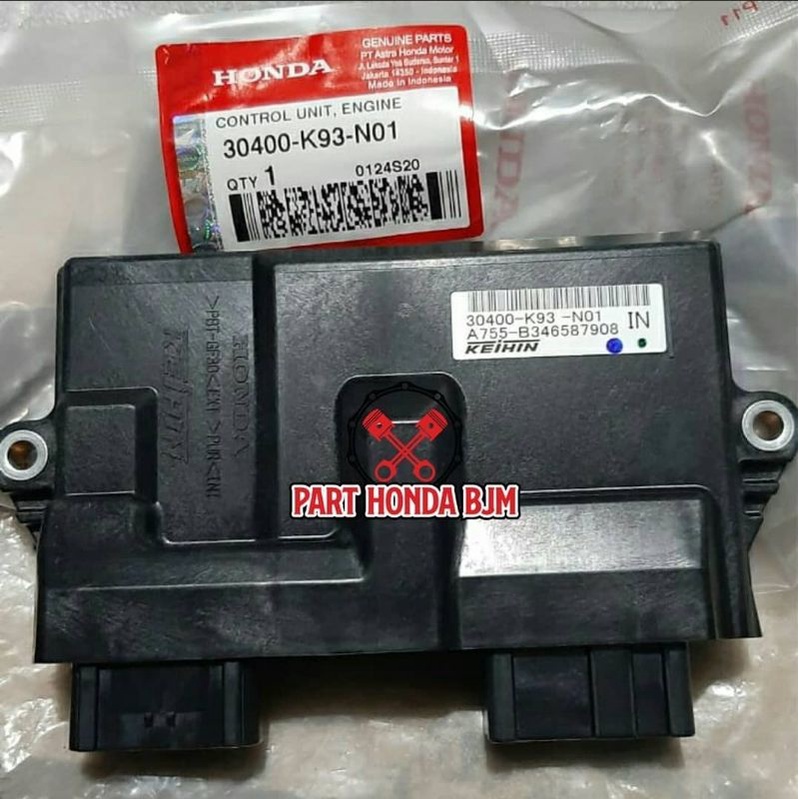 Jual 30400-K93-N01 CONTROL UNIT ENGINE SCOOPY RING 12 ECU K93 ECM K93 ...
