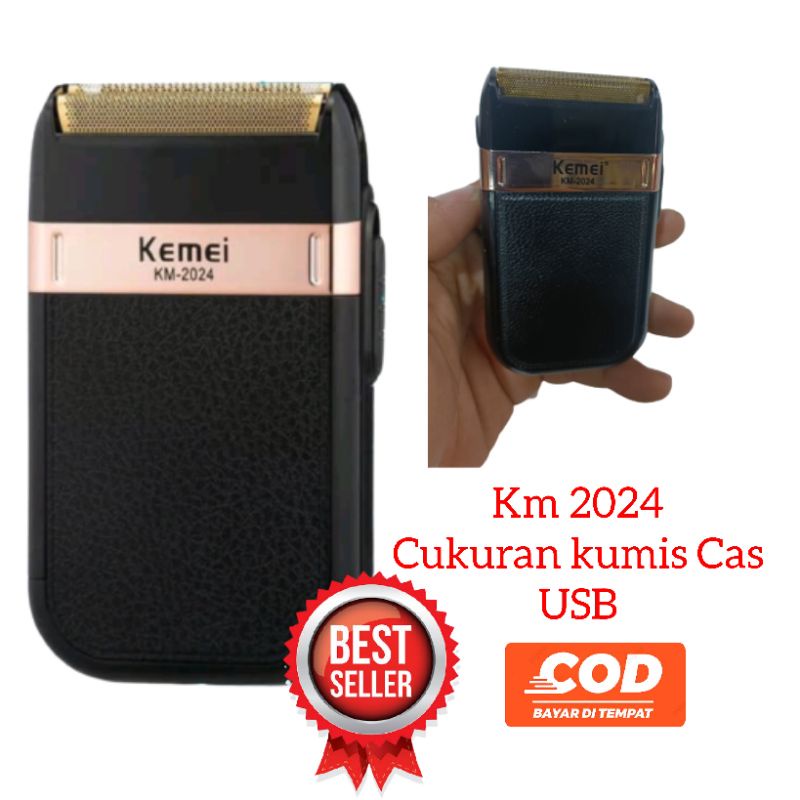 Jual KEMEI Alat Mesin cukur Kumis Jenggot Botak Original Kemei km 2024 Cas Usb | Shopee Indonesia