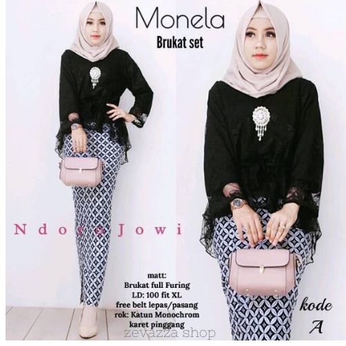 Jual KEBAYA MONELA|KEBAYA MODEREN KEBAYA KEKINIAN KEBAYA REMAJA KEBAYA ...
