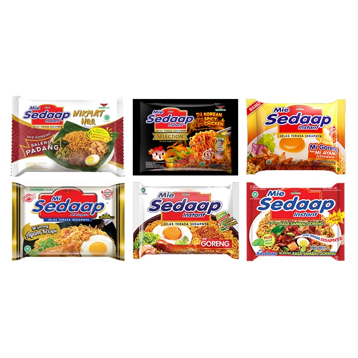 Jual Mie Sedaap Instant Rasa Goreng | Shopee Indonesia