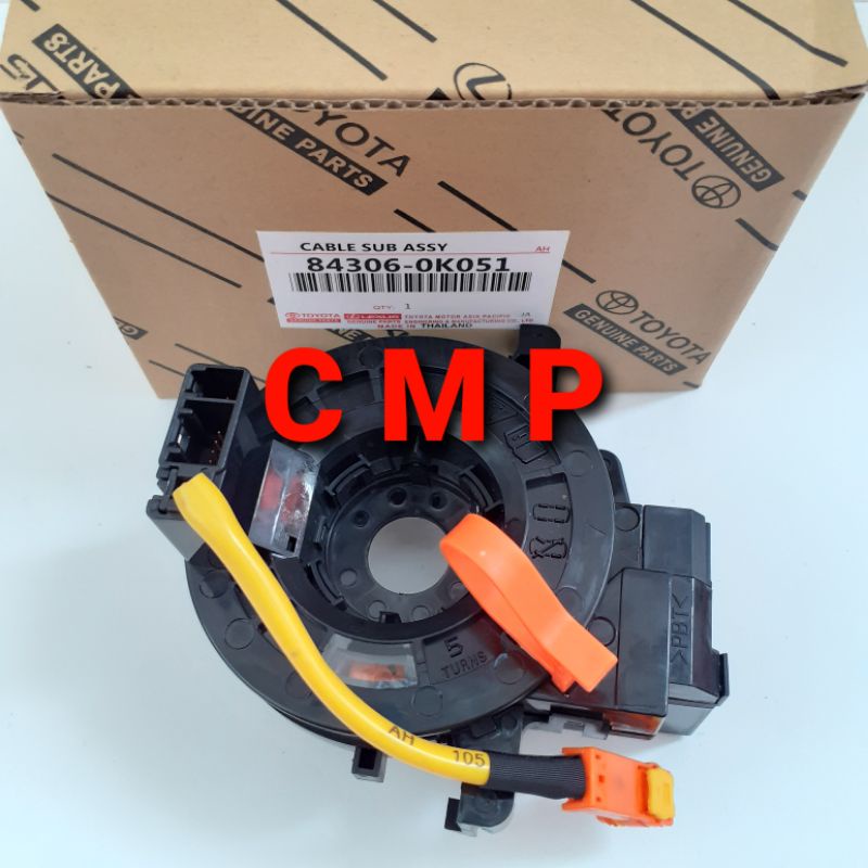 Jual KABEL SPIRAL CABLE SUB ASSY KABEL FLEKSIBEL KLAKSON TOYOTA NEW ...