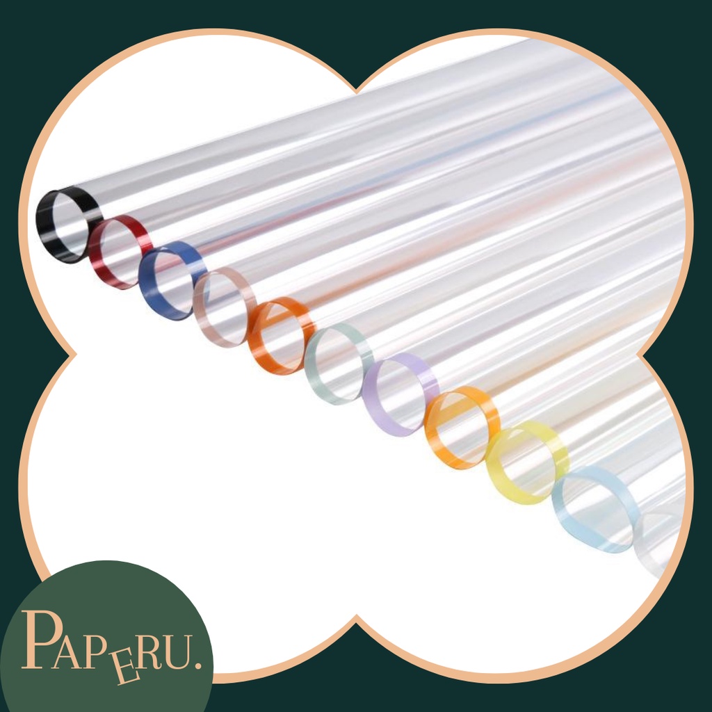 Jual Kertas Transparan Buket | Kertas Buket Plastik Bening | Kertas ...