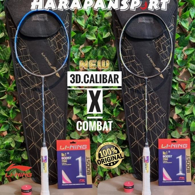 Jual RAKET BADMINTON LINING 3D CALIBAR X COMBAT / 3 D CALIBAR ORIGINAL ...