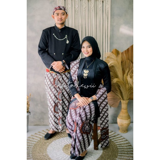 Jual [1 Set, PH01B] Baju Prewed Instan / Baju Couple Adat Jawa - Solo ...