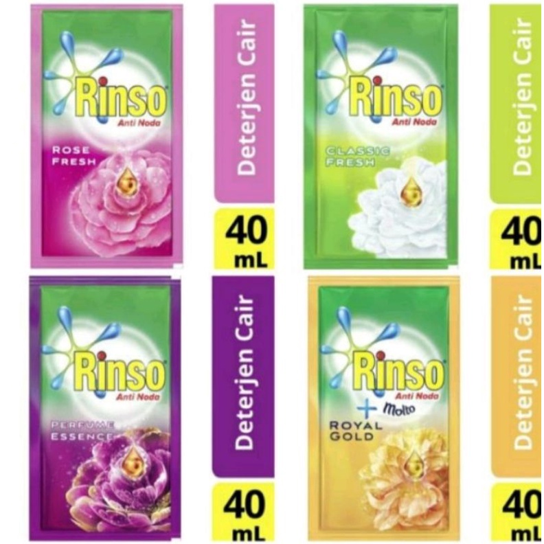 Jual rinso sachet 40ml | Shopee Indonesia