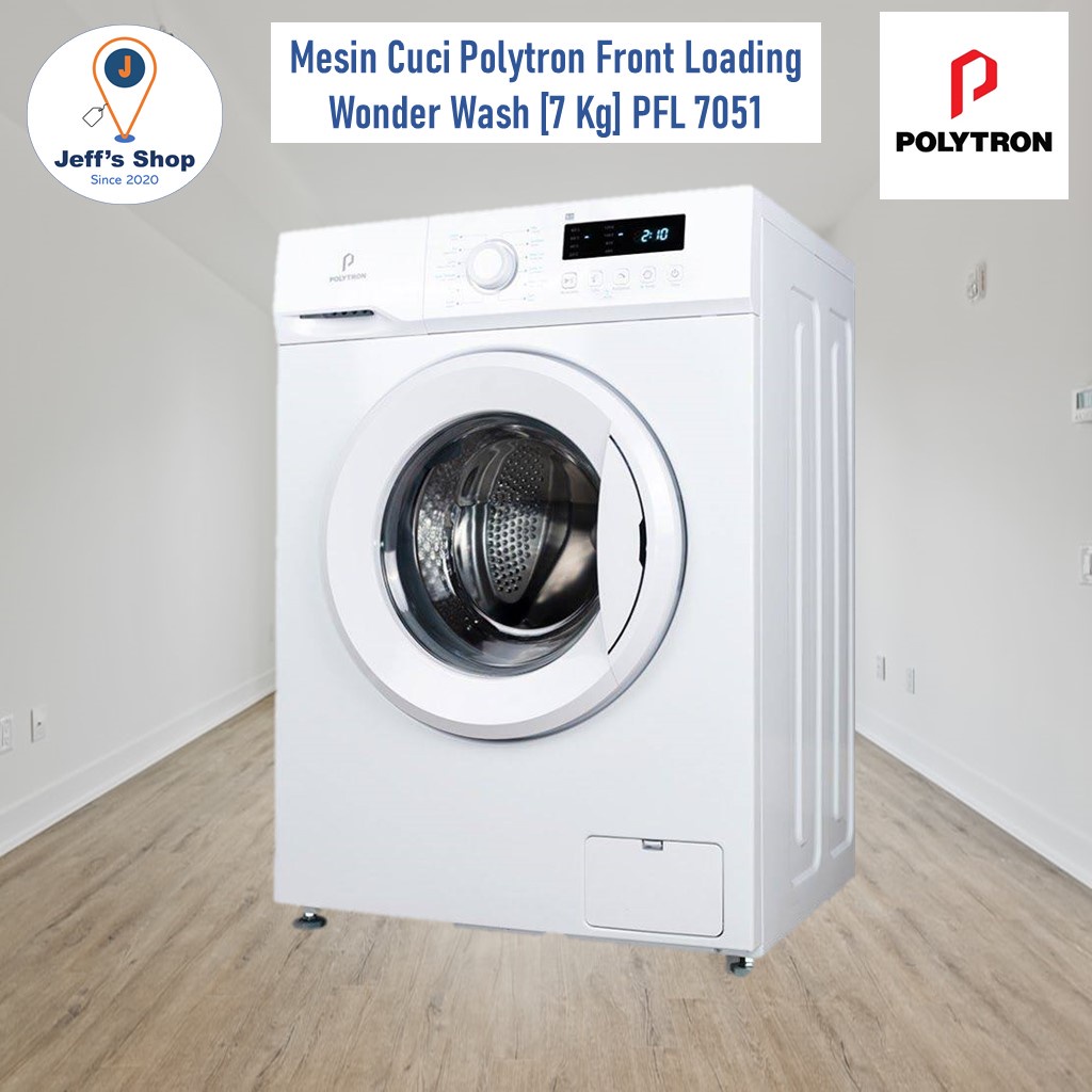 Jual Mesin Cuci Polytron Front Loading Wonder Wash [7 Kg] PFL 7051 ...