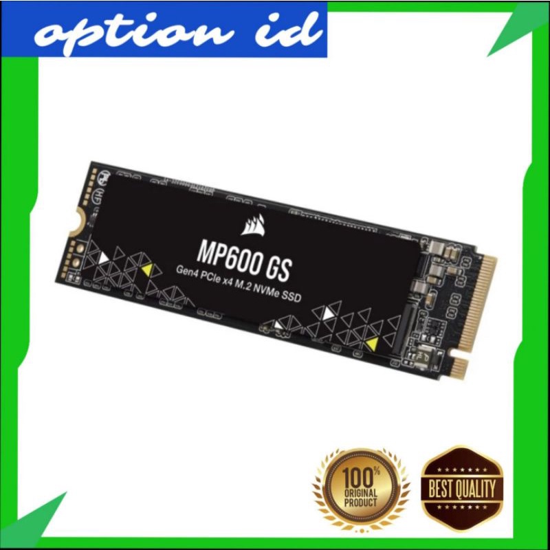 Jual SSD M.2 Gen 4 CORSAIR MP600 GS 500GB | NVMe PCIe 4.0 Gen4 | Shopee ...