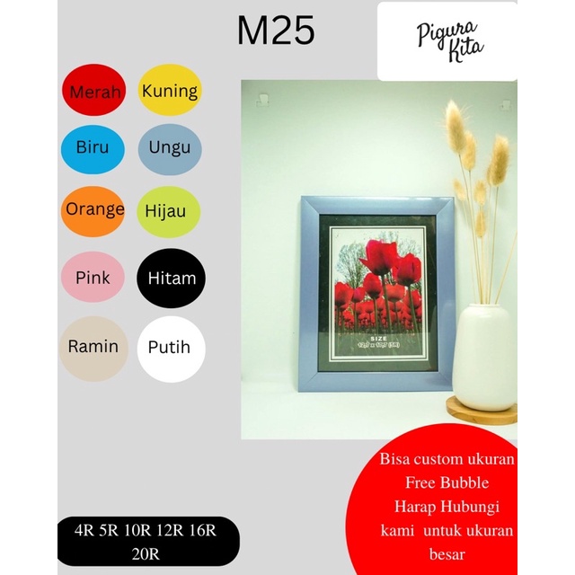 Jual Bingkai foto 5R - Pigora 5R - Pigura 5R - Figura 5R - Frame Foto ...