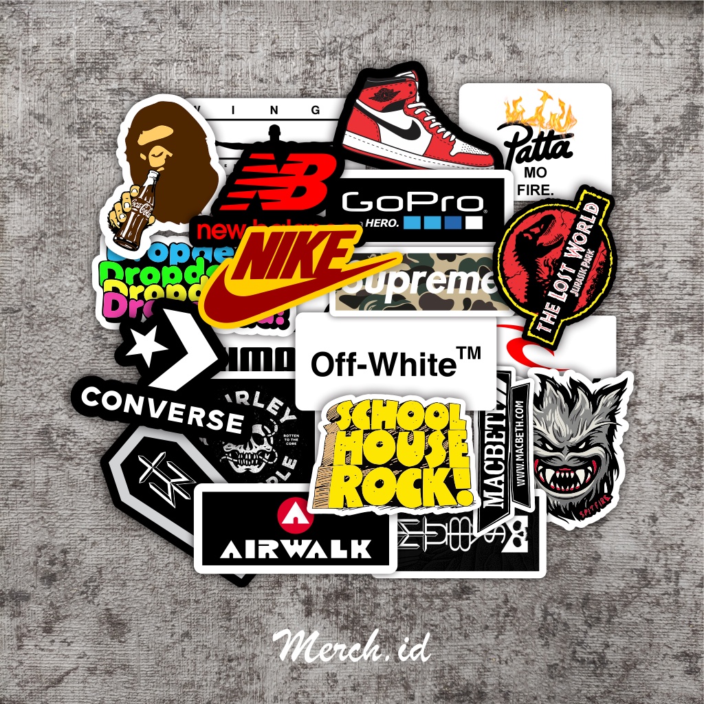 Jual Stiker sticker aesthetic pack series hypenice stiker helm laptop ...