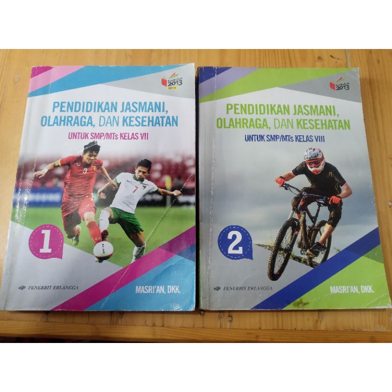 Jual BUKU PENDIDIKAN JASMANI OLAHRAGA DAN KESEHATAN KELAS 1 2 3 SMP KURIKULUM 2013 ERLANGGA ...