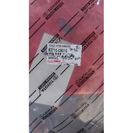 Jual Kabel Speedometer Asli Kijang Bensin / Diesel 83710-0B010 | Shopee ...