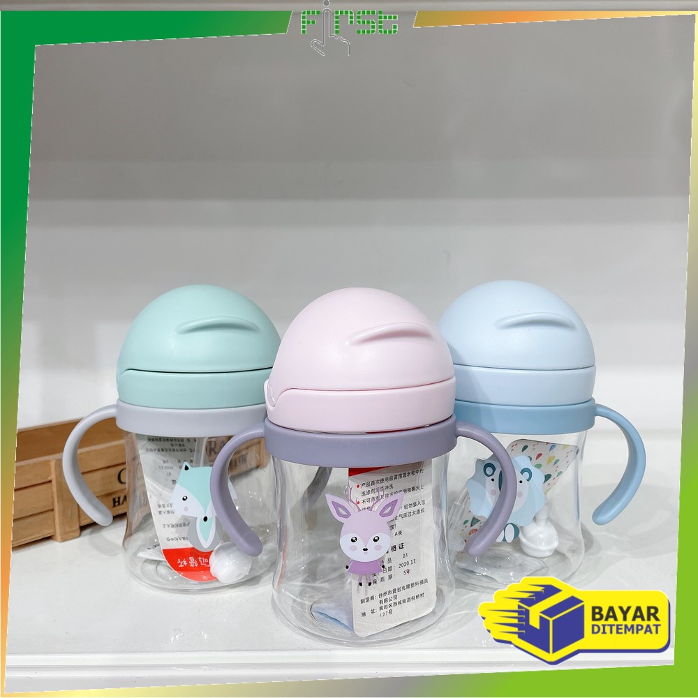 Jual FH-C759 Botol Minum Anak Sedotan 250ML Gelas Minum Bayi Training ...