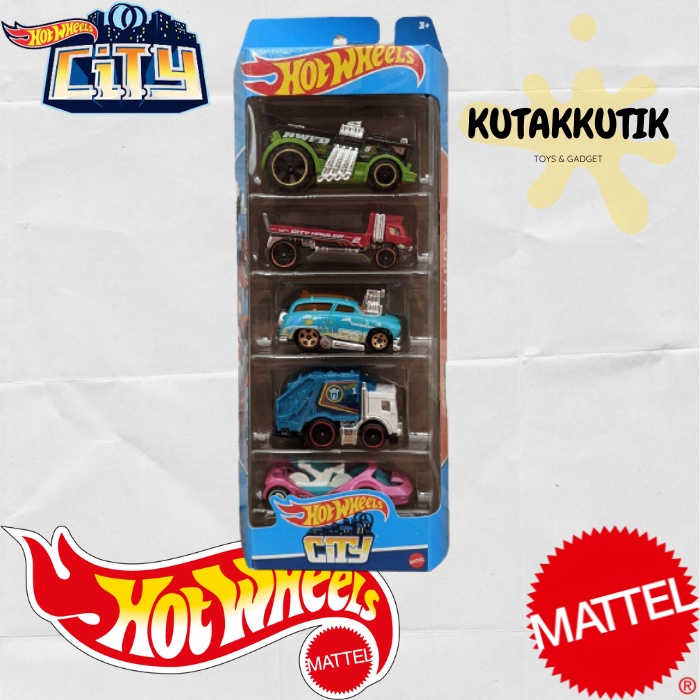 Jual Hot Wheels Gift Set 5 Cars Pack Original Mattel Bisa Pilih ...