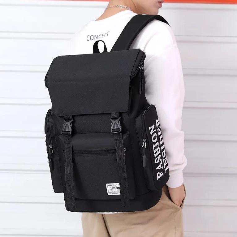 Jual [Q-U5U] ] RR CHUNJI VS BOMBER - Tas Ransel Backpack Wanita Pria ...