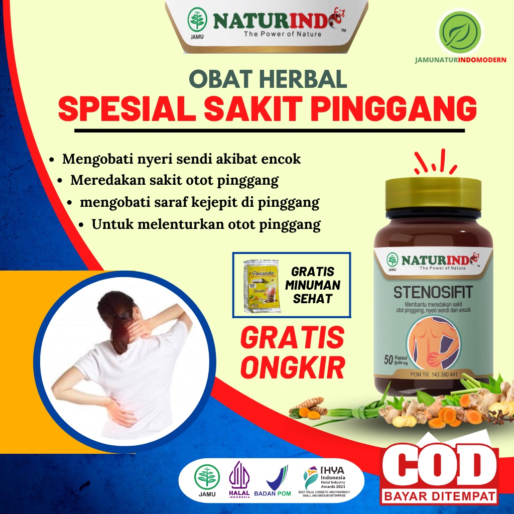 Jual Obat Sakit Pinggang Saraf Kejepit Pinggang Dan Kaki Syaraf ...