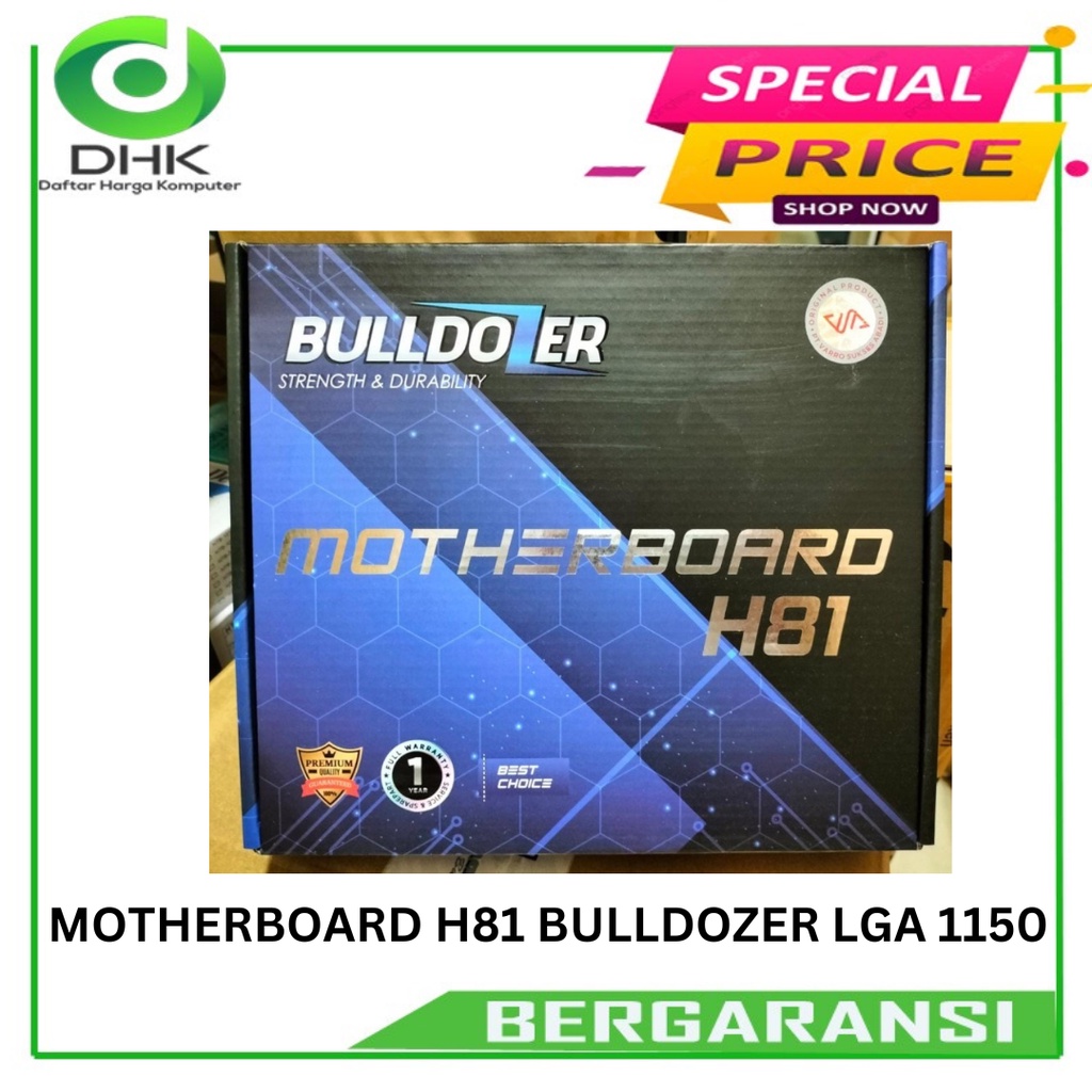 Jual MOTHERBOARD H81 BULLDOZER LGA 1150 | Shopee Indonesia