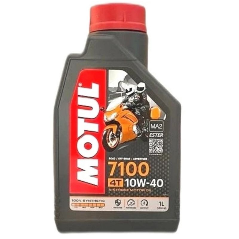 Jual Motul 7100 4T 10W-40 100% Synthetic Ester - 1L | Shopee Indonesia
