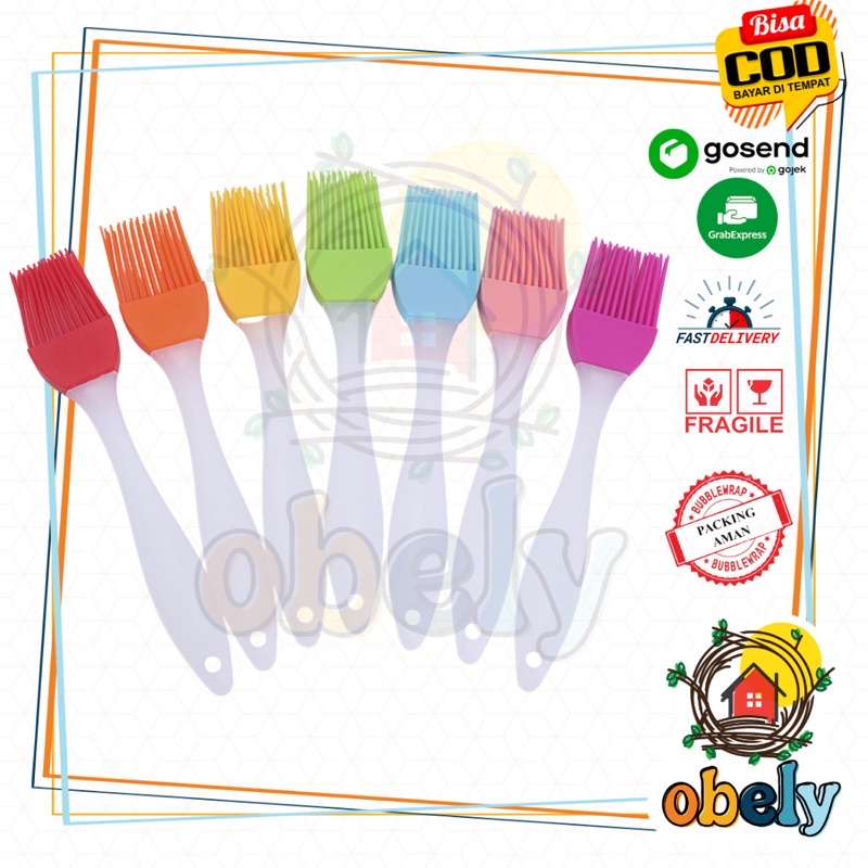 Jual Kuas Silikon Roti Silicone Brush Kuas Oles Bumbu BBQ Cake Selai ...