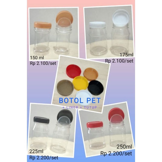 Jual Botol Sambal Lengkap dengan Lid dan Tutup | Shopee Indonesia