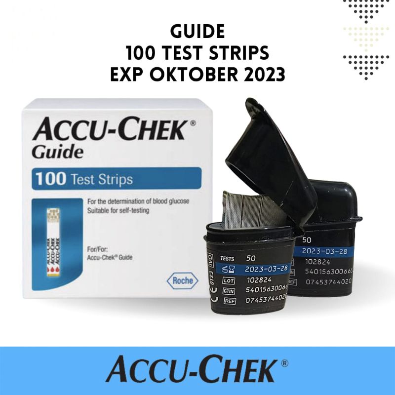 Jual Accu Check / Accu-Chek Guide Test Strips | Shopee Indonesia