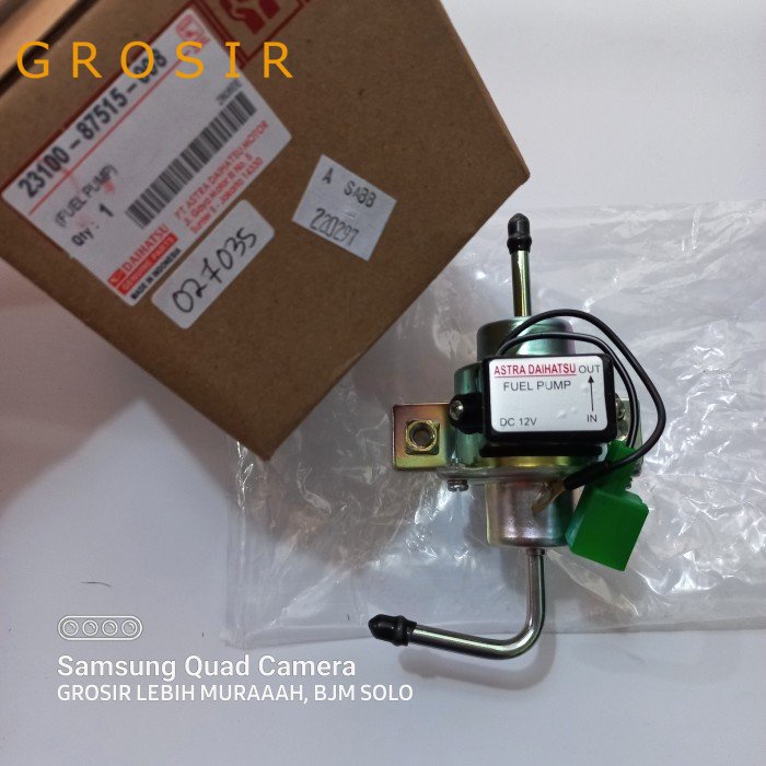Jual ROTAX FUEL PUMP ZEBRA ESPASS S89 VW 23100-87515-008 DAIHATSU GENUINE | Shopee Indonesia