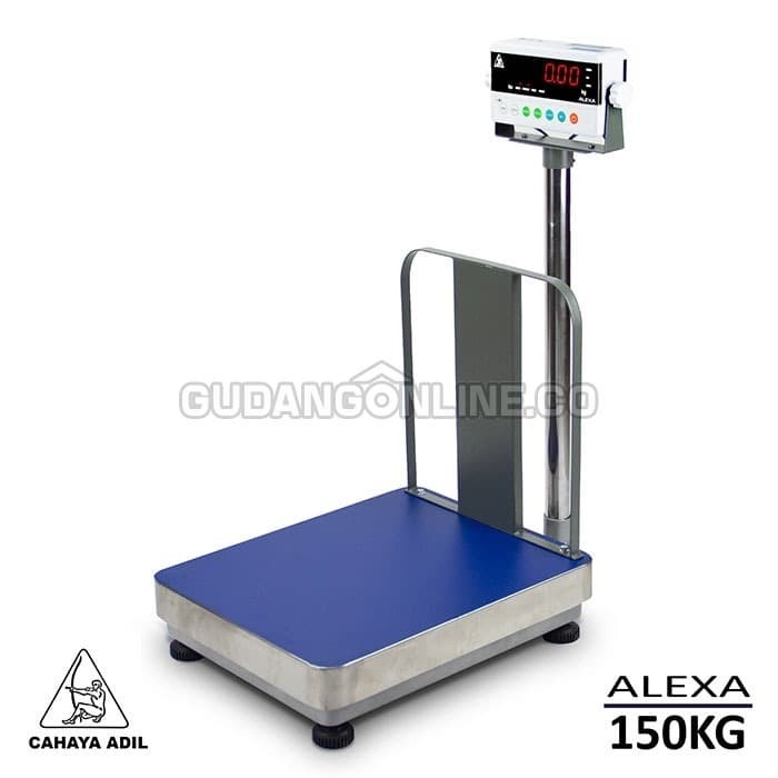 Jual Timbangan Alexa Cahaya Adil Digital Scale Timbangan Digital Ferbeng 150Kg Pagar | Shopee ...