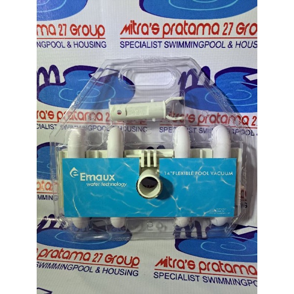 Jual Vacuum Cleaner Emaux 14 inch | Flexible Pool Vacuum | Shopee Indonesia