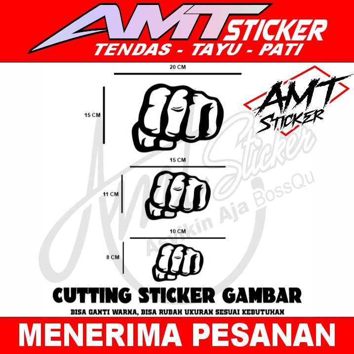 Jual Stiker Gambar Keren Cutting - Stiker Cutting - Stiker Punch ...