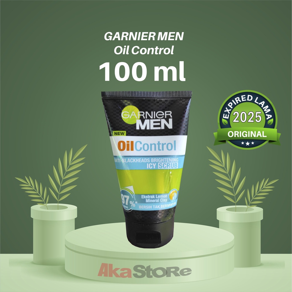 Jual Garnier Men Oil Control 100ml | Shopee Indonesia