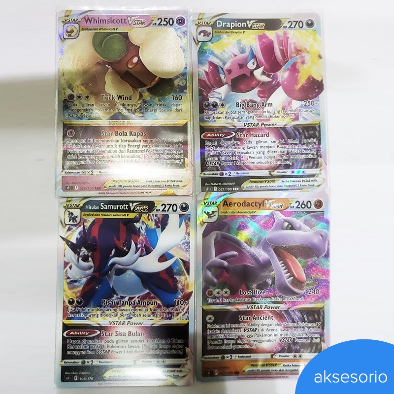 Jual [TERMURAH] Kartu Pokemon TCG Indonesia Pokemon VSTAR TRIPLE RARE ...