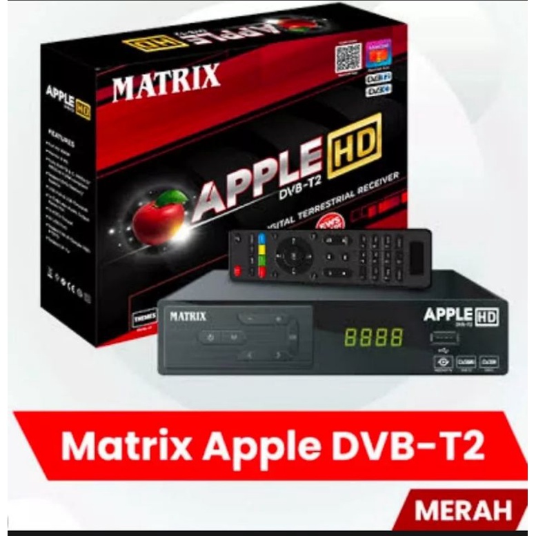 Jual STB/set top box MATRIK DVB T2 receiver | Shopee Indonesia