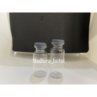 Jual (PAKET ISI 50) Botol vial / Botol Kaca / Botol pinicilin /Botol ...