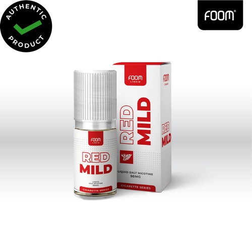 Jual FOOM LlQUlD RED MlLD Original SALTNIC 30ML | Shopee Indonesia