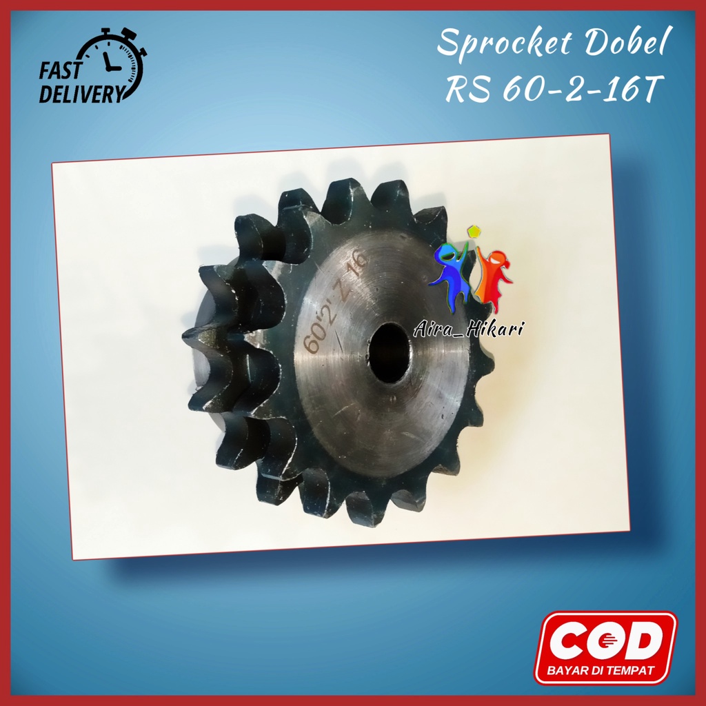 Jual Sprocket RS 60 2 16T ( Gear Double ) | Shopee Indonesia