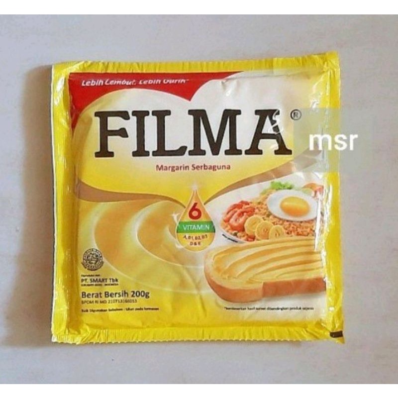 Jual Margarin Filma 200 gr sachet 1pc | Shopee Indonesia