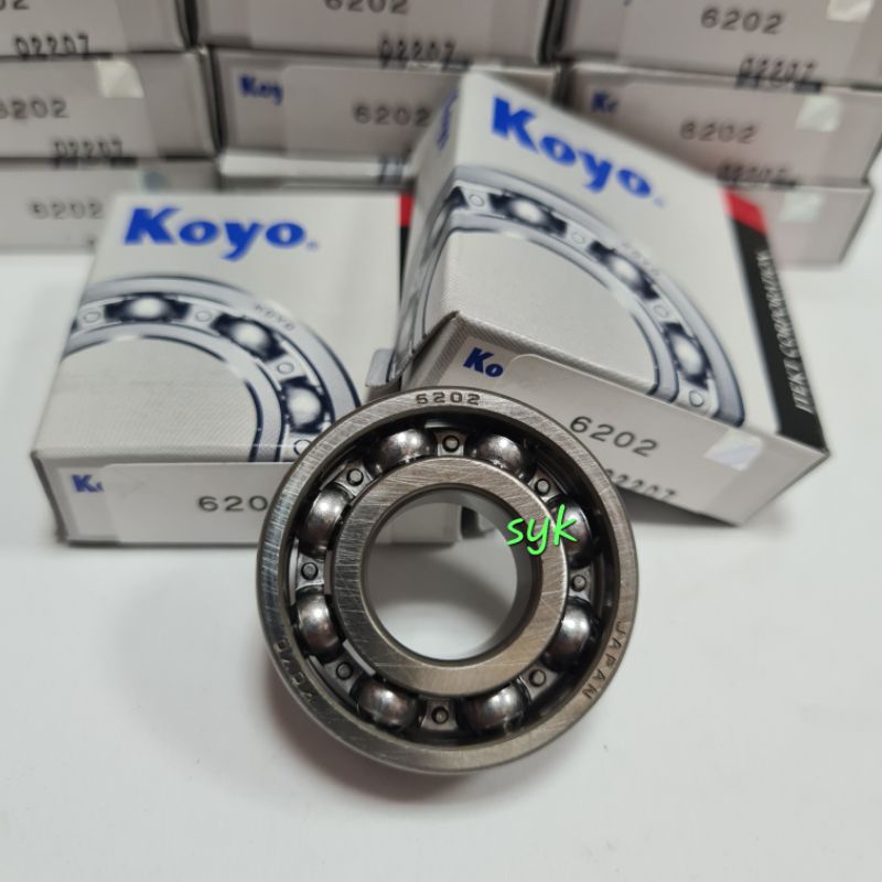 Jual BEARING 6202 CM KOYO TUTUP POLOS ORIGINAL JAPAN | Shopee Indonesia