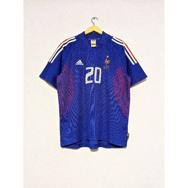 Jual JERSEY TIMNAS FRANCE HOME 2002 ORIGINAL | Shopee Indonesia