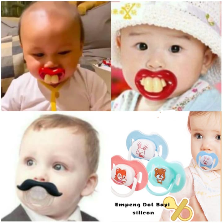 Jual QQS Empeng Bayi / Empeng Gigi / Empeng Kumis / Tali Dot Rantai ...