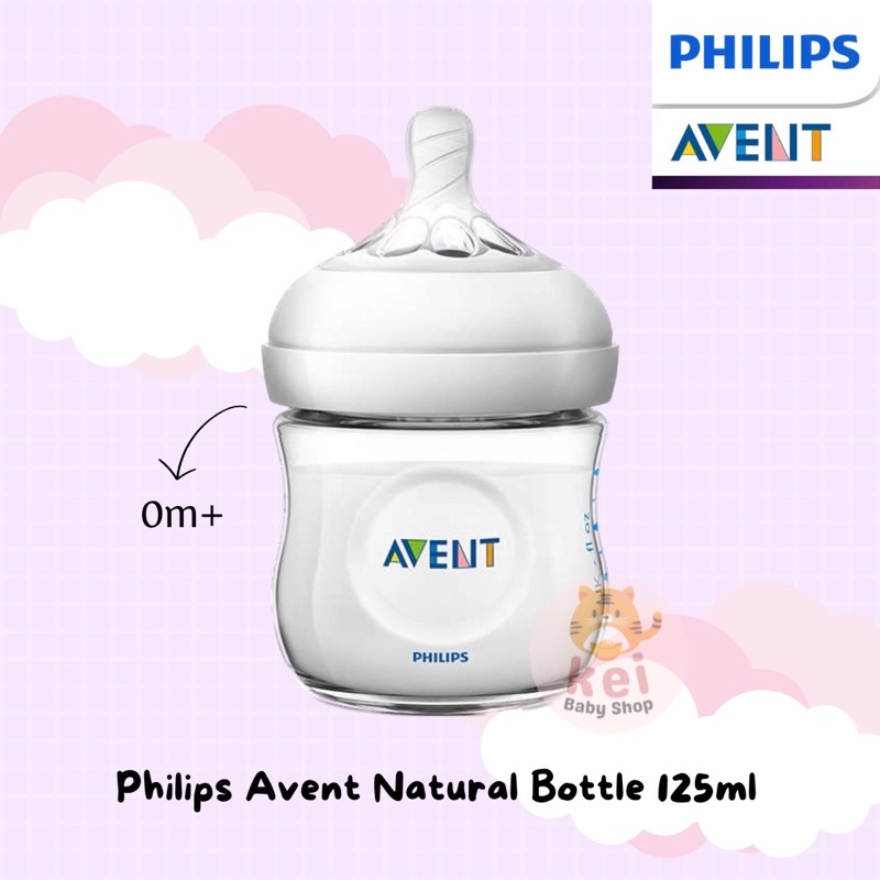 Jual Avent Philips Botol Susu Natural 125ml Avent Natural Bottle