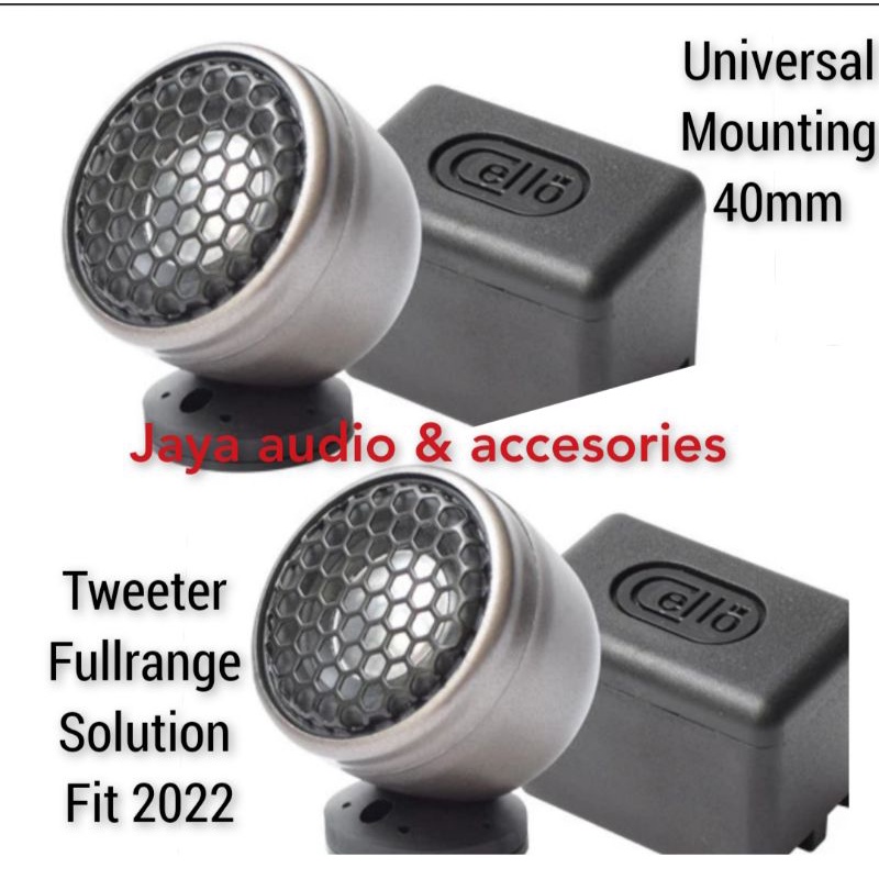 Jual Tweeter Fullrange Cello Solution Fit 2022 include crossover ...