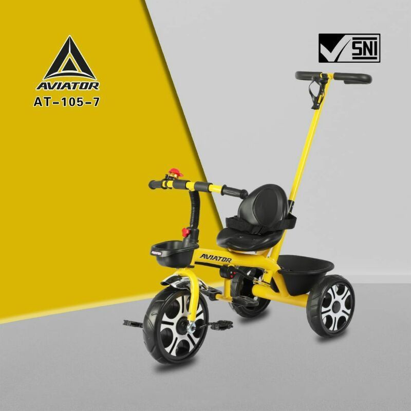 Jual Sepeda roda 3 tiga anak aviator AT 105-7 tricycle stroller bmx ...